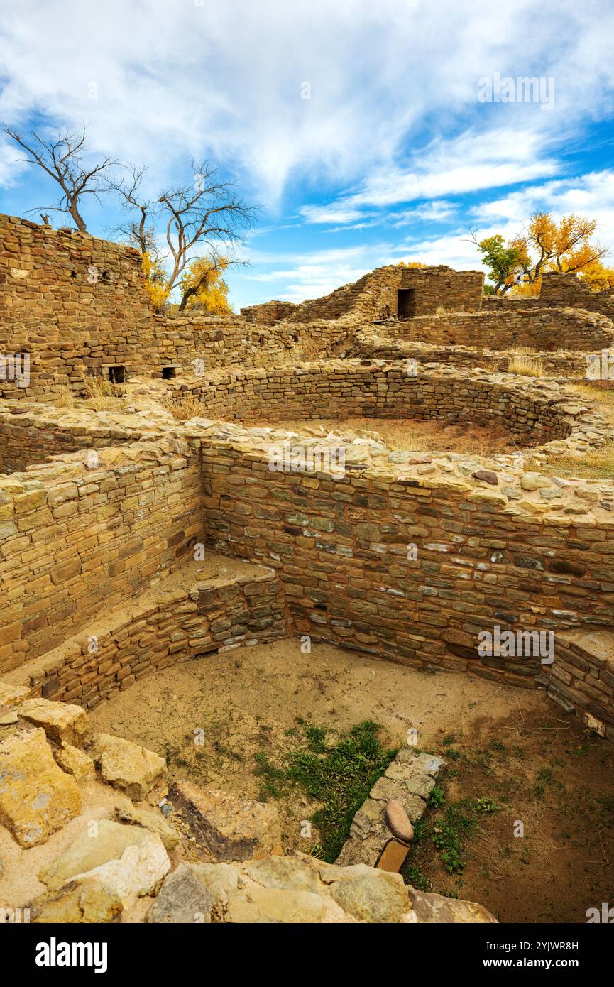 Aztek West; Aztek Ruins National Monument; Aztec; New Mexico; USA Stock ...