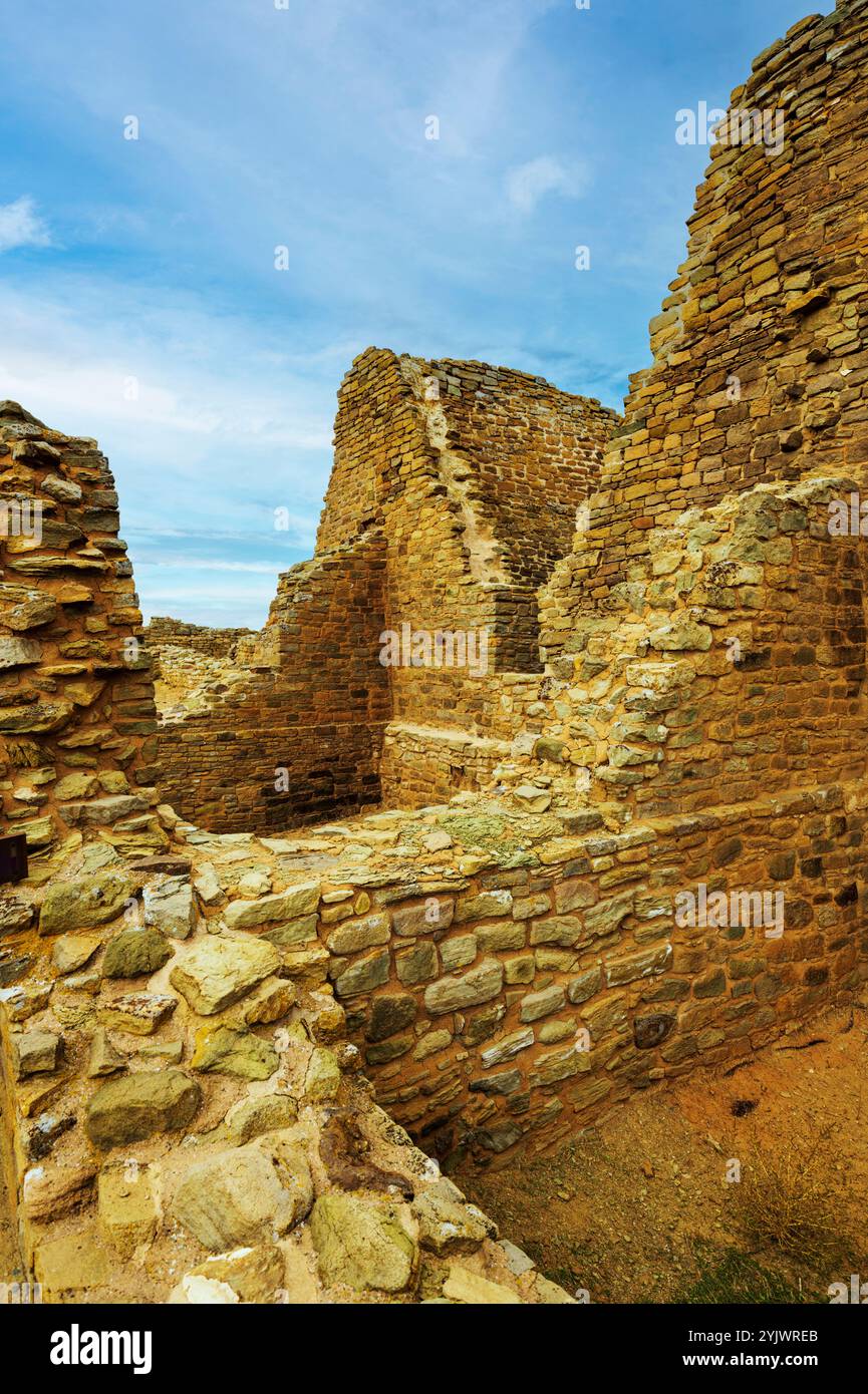 Aztek West; Aztek Ruins National Monument; Aztec; New Mexico; USA Stock ...