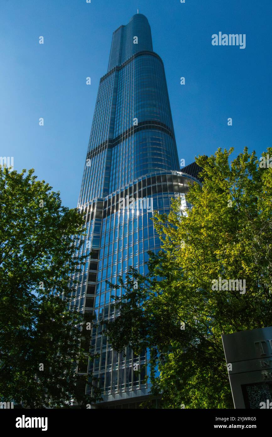 Trump International Hotel & Tower Chicago, Illinois Stock Photo - Alamy