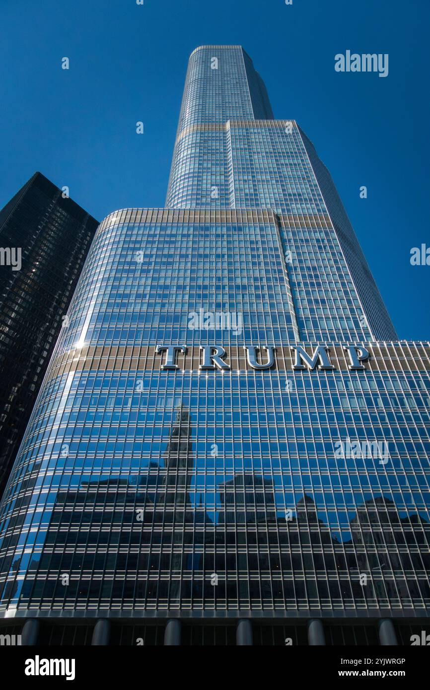 Trump International Hotel & Tower Chicago, Illinois Stock Photo - Alamy