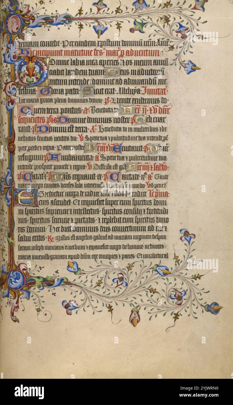 15th century psalter hi-res stock photography and images - Alamy