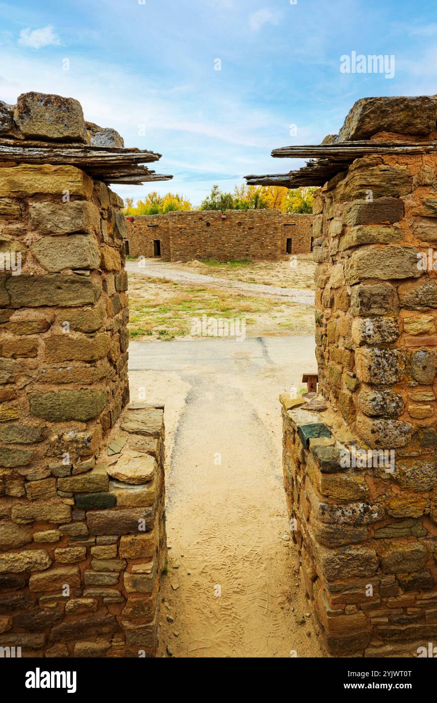 Aztek West; Aztek Ruins National Monument; Aztec; New Mexico; USA Stock ...