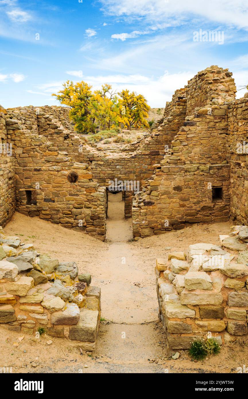 Aztek ruins national monument hi-res stock photography and images - Alamy