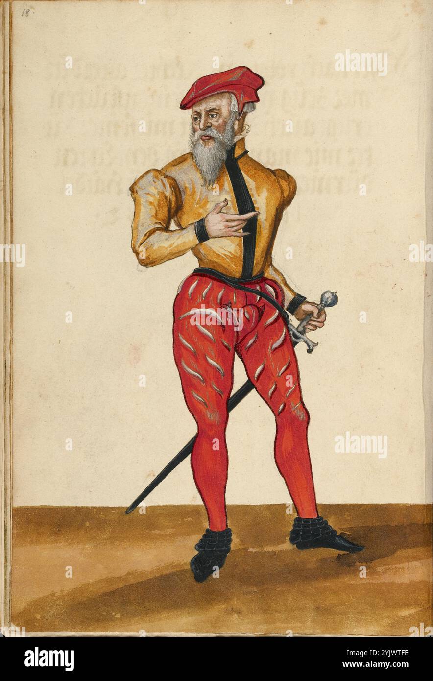 Medieval herald manuscript hi-res stock photography and images - Alamy
