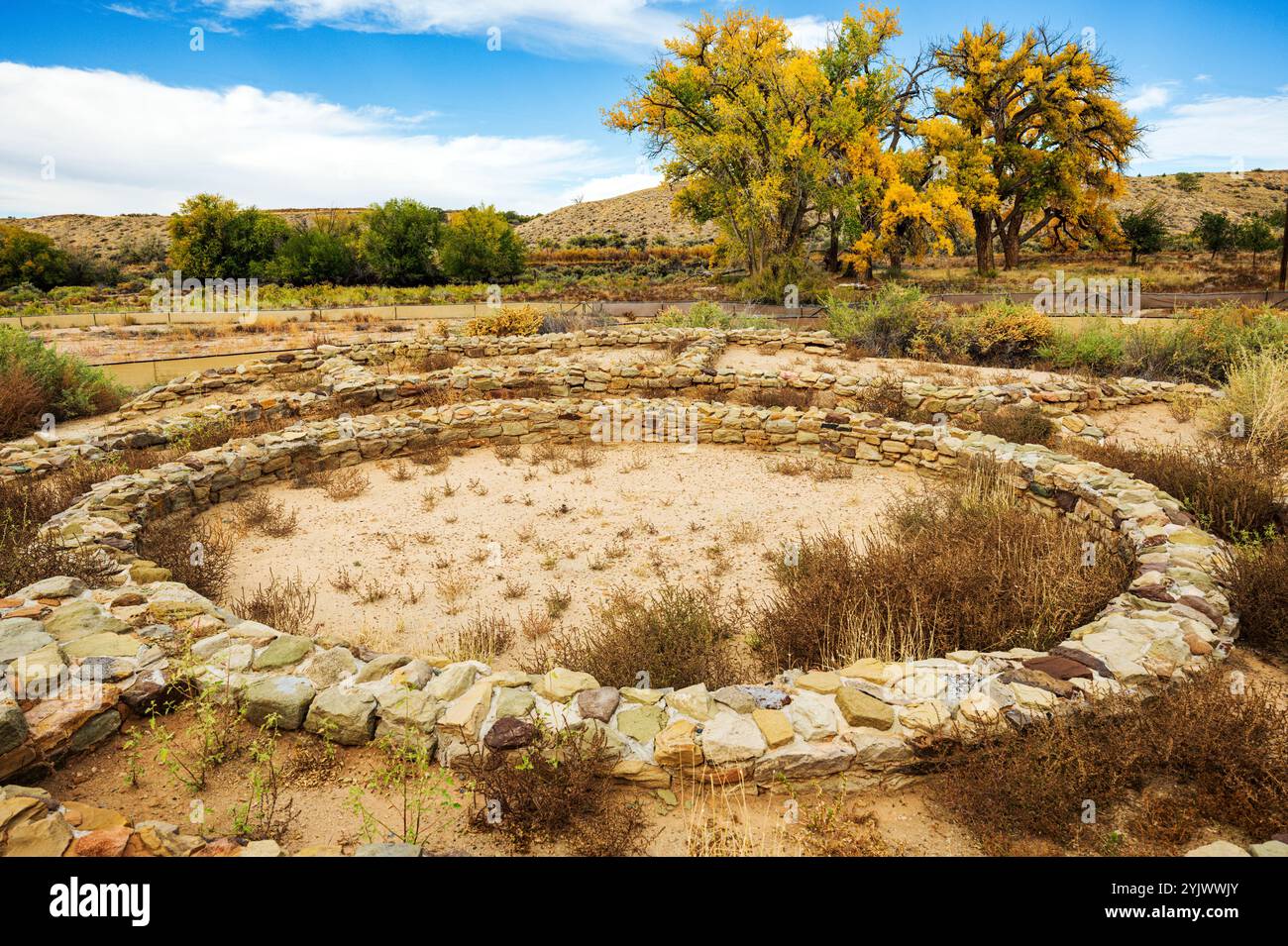 Aztek West; Aztek Ruins National Monument; Aztec; New Mexico; USA Stock ...