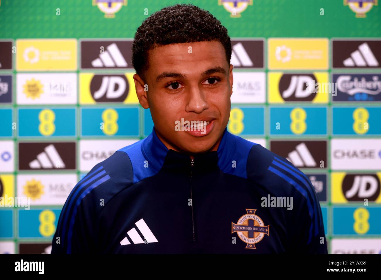Northern Ireland’s Shea Charles during the UEFA Nations League Group C3 ...
