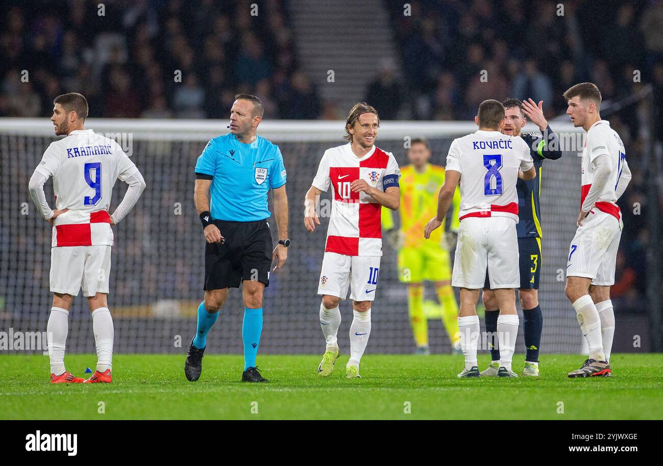 15th November 2024; Hampden Park, Glasgow, Scotland: Nations League ...