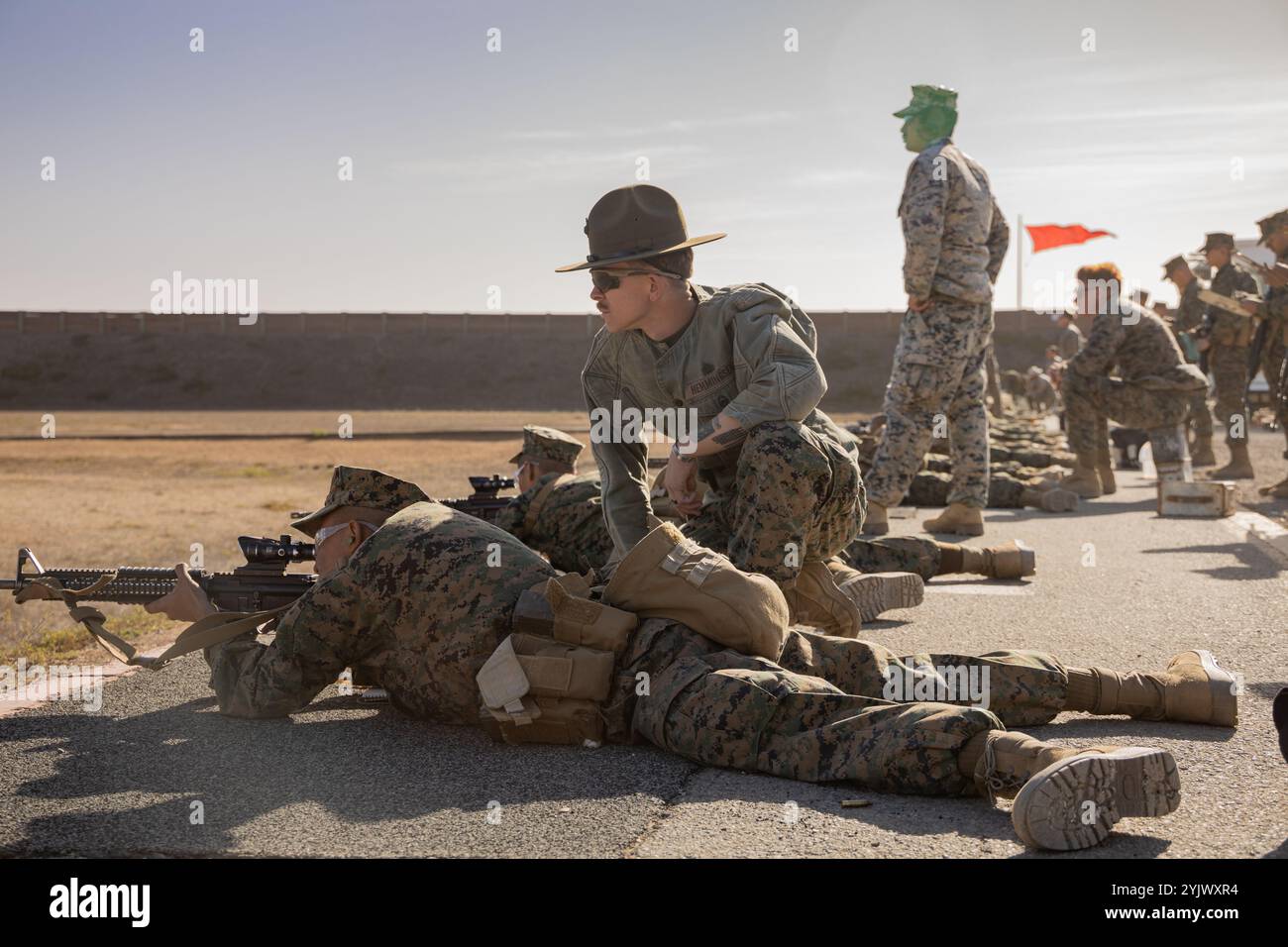 U S Marine Corps Sgt Dmitruis Hemmingsen A Combat Marksmanship Coach