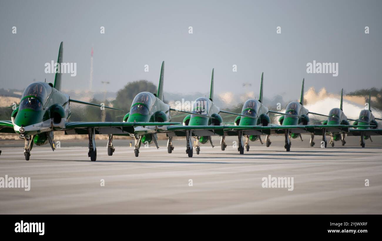 Royal Saudi Air Force Saudi Hawks Aerobatic Team BAE Hawk Mk.65A ...