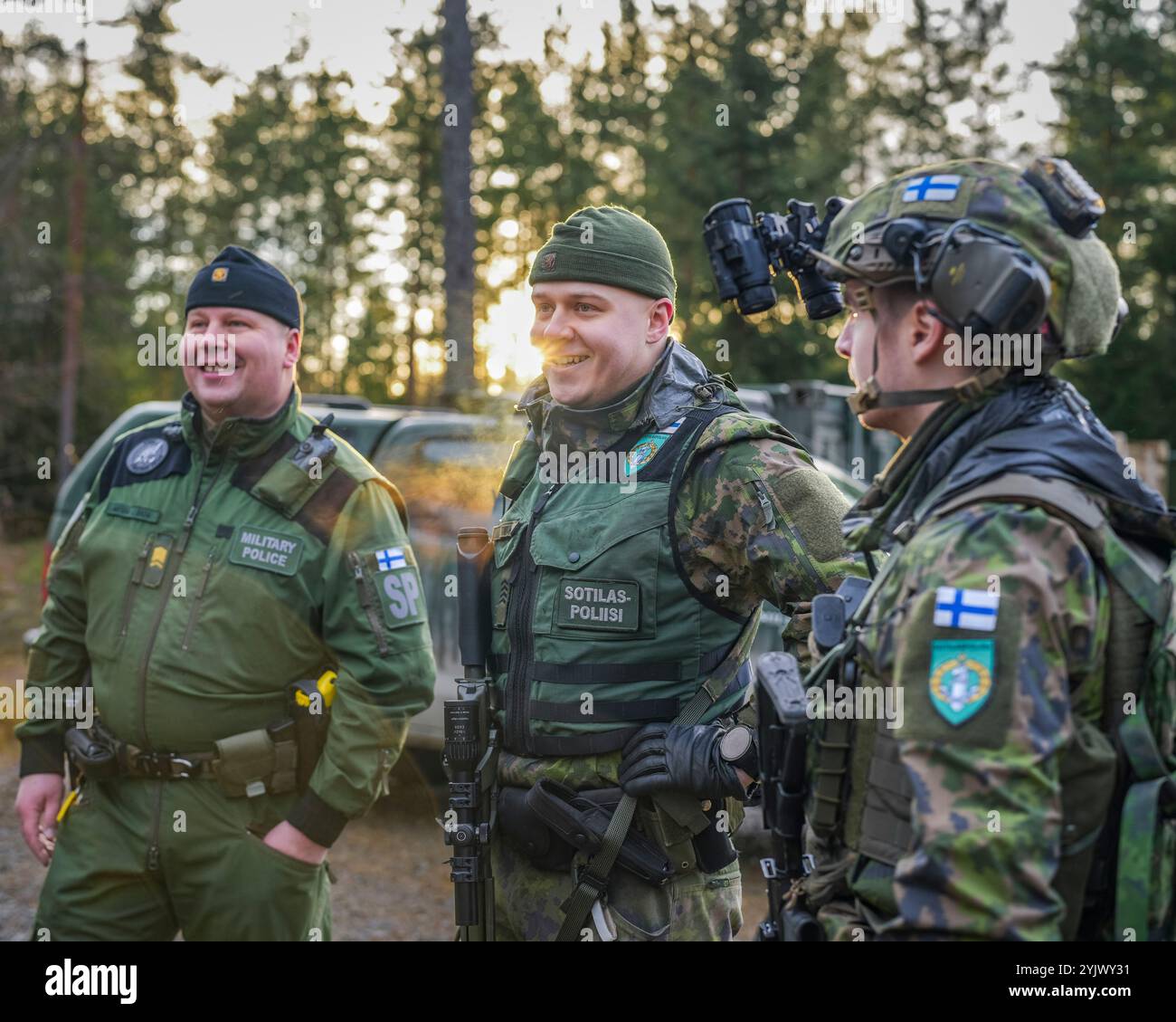 Finnish Army Allies during Stinger Missile reload drill Mallet Strike ...