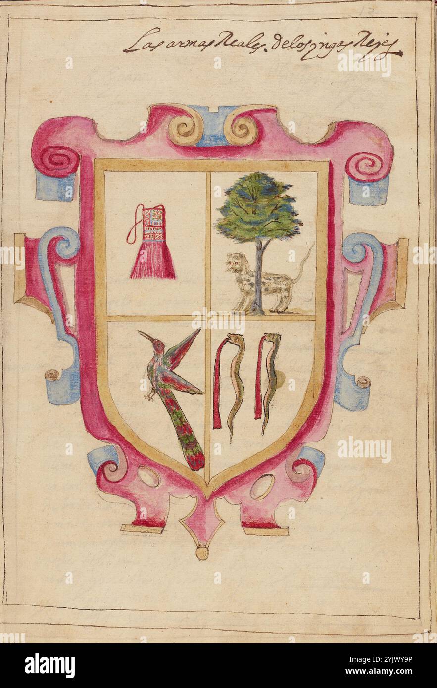 Royal Coat of Arms of the Inca Kings, completed in 1616. Additional ...
