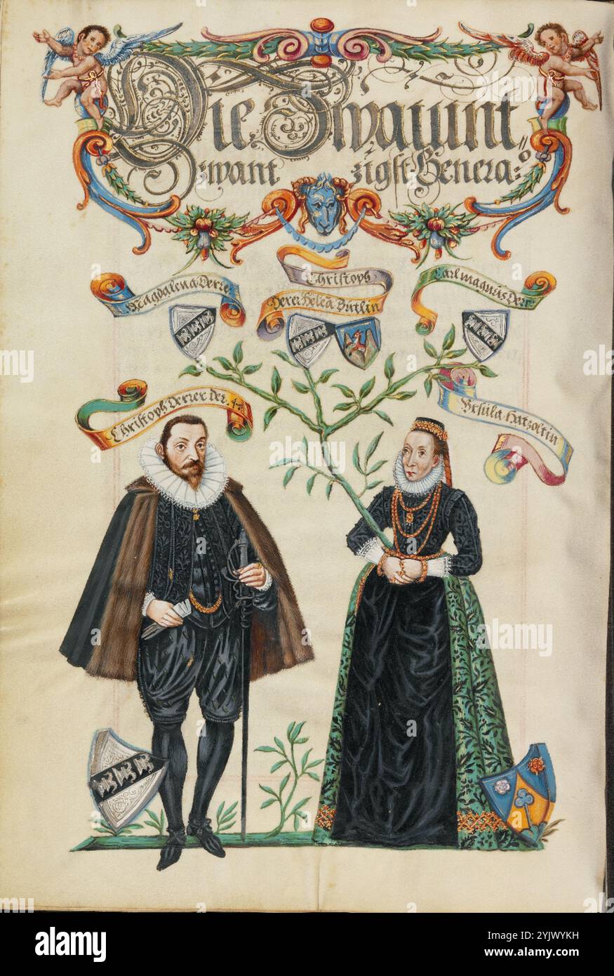 The Twenty-Second Generation, Christoph Derrer, about 1626-1711 ...