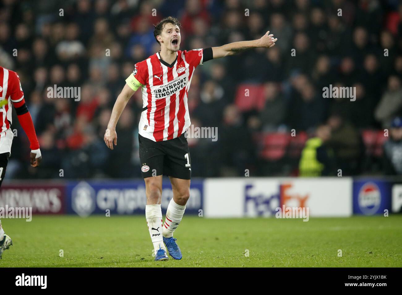 EINDHOVEN - Olivier Boscagli of PSV Eindhoven during the UEFA Champions league match between PSV ...
