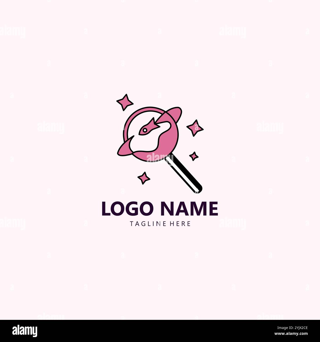 planet candy logo design vector Stock Vector Image & Art - Alamy