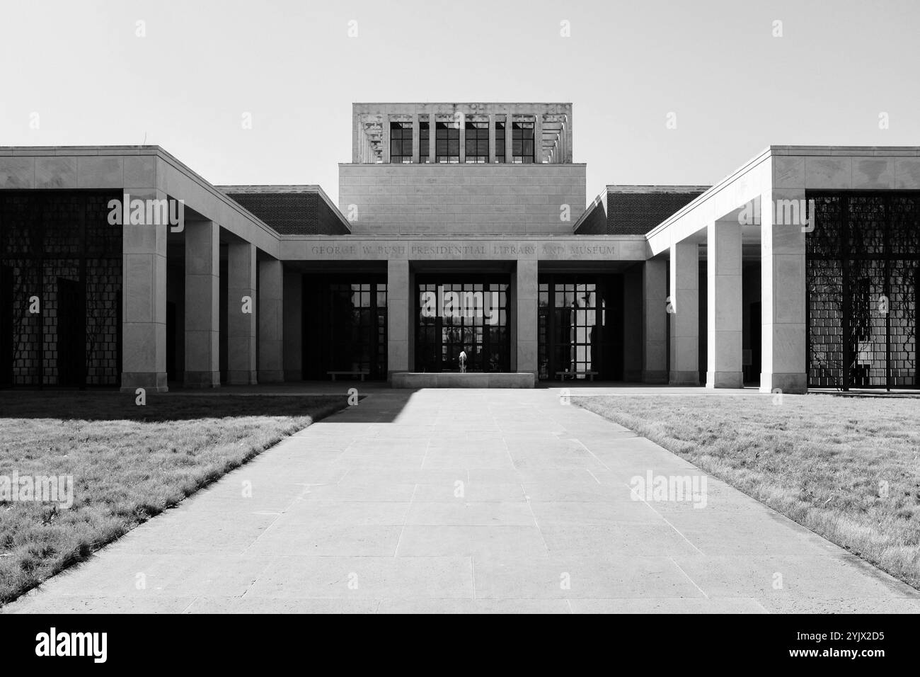 The George W. Bush Presidential Library and Museum in Dallas, Texas ...