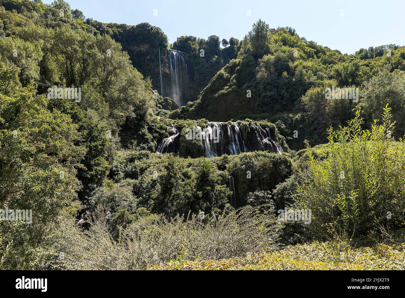 Wonderful Natural Sceneries of The Marmore Falls (Cascata delle Marmore ...