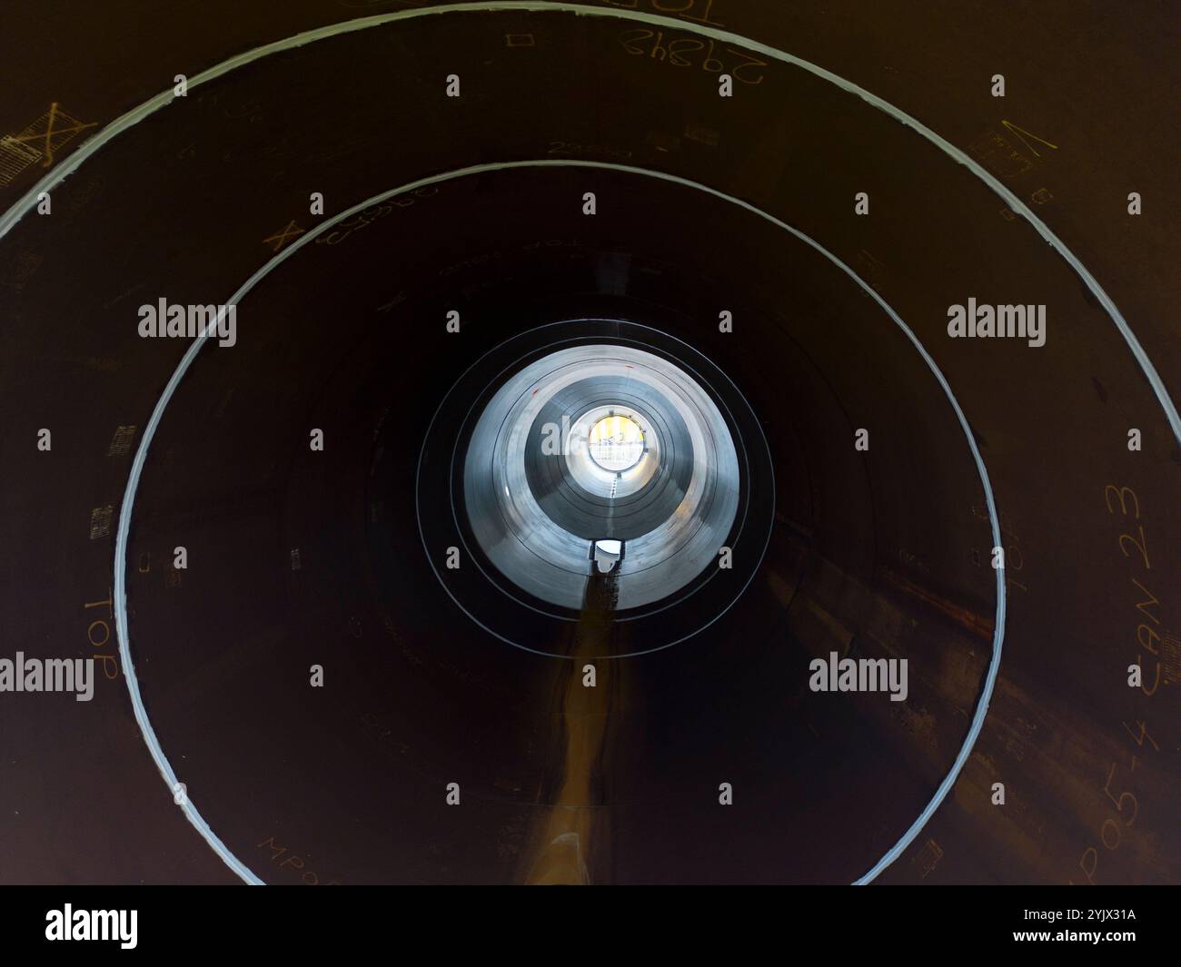 Steel monopile foundations to construct an offshore windpark in the ...