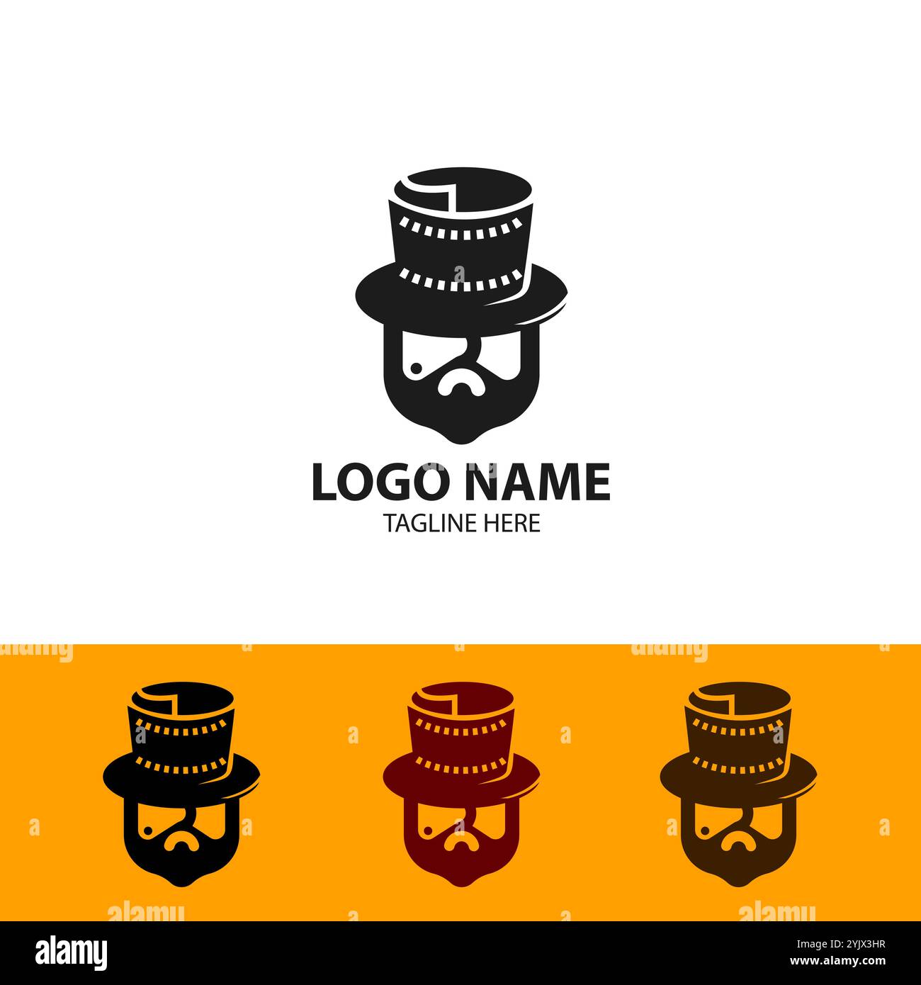 Mr Movie logo design vector Stock Vector Image & Art - Alamy