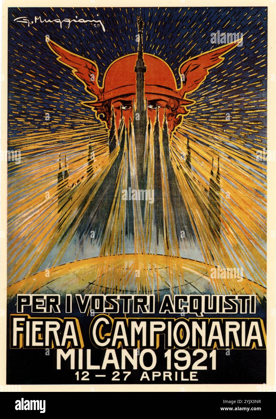 Fascist poster 1920 hi-res stock photography and images - Alamy