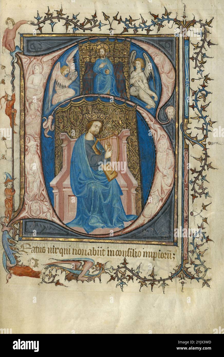 King david manuscript france hi-res stock photography and images - Alamy