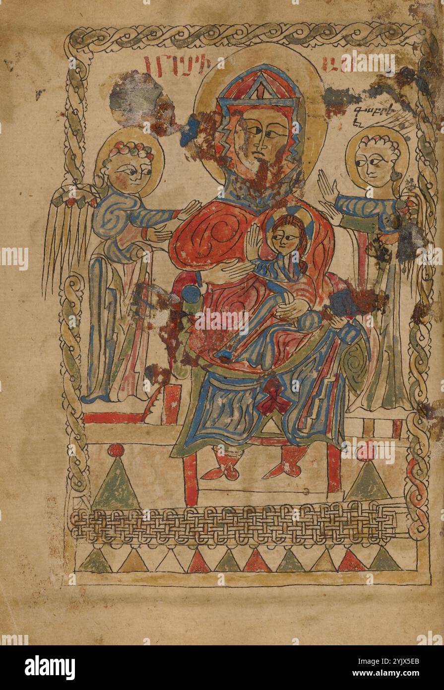 Virgin jesus child medieval english hi-res stock photography and images - Alamy