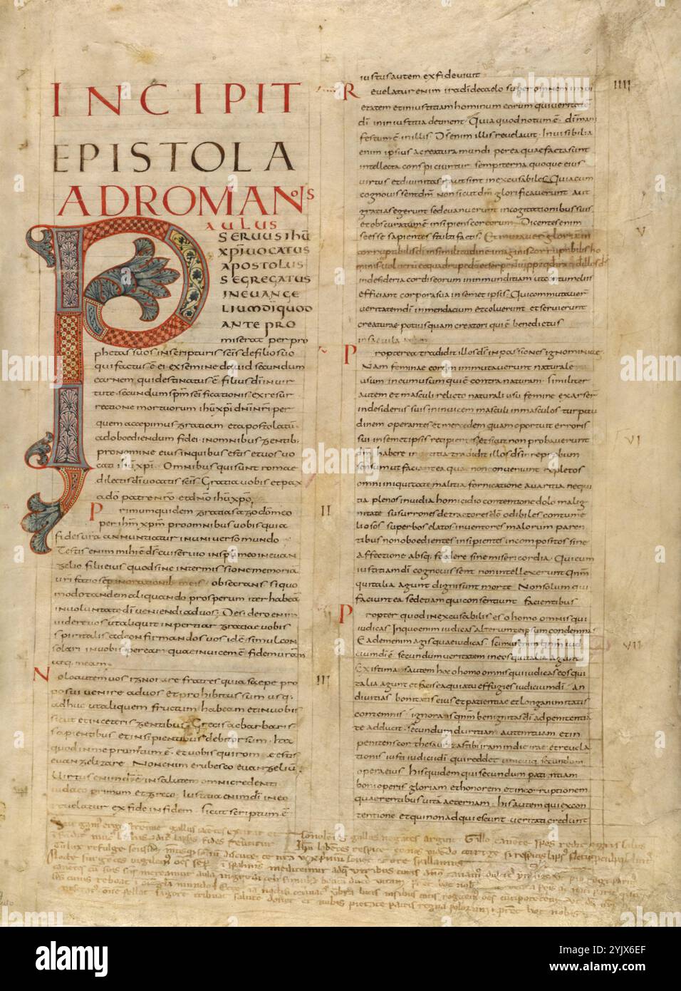 Epistle of paul the apostle to the romans hi-res stock photography and ...