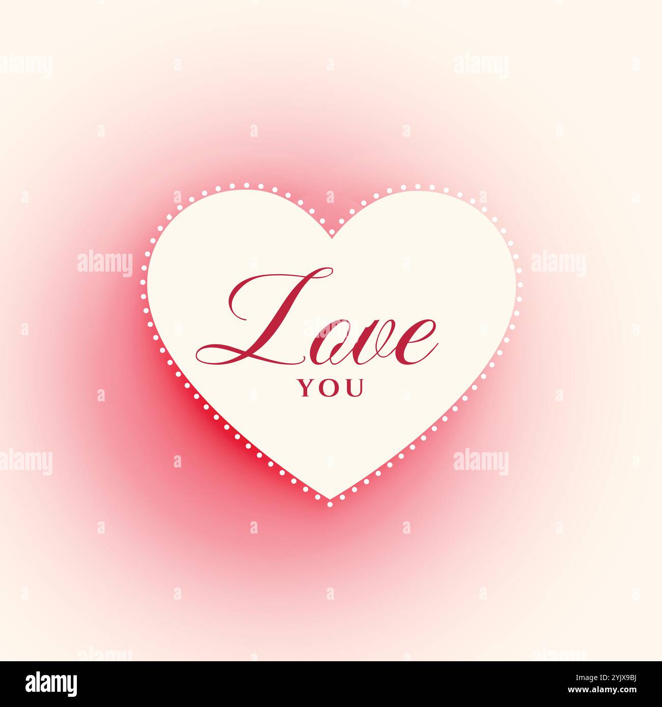 romantic heart shape design background Stock Vector Image & Art - Alamy