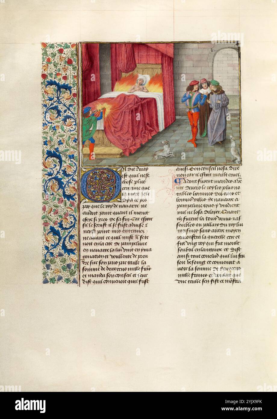 The Bed of the King of Navarre Set on Fire; Chroniques (Book Three ...