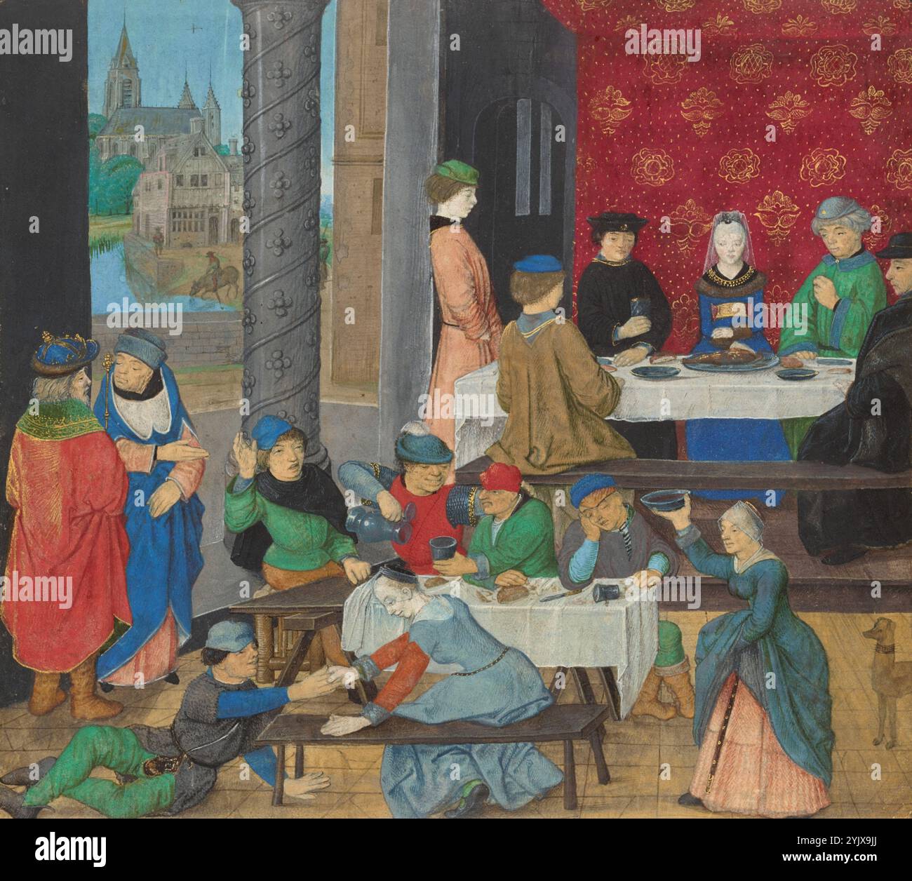 The Temperate and the Intemperate, about 1475-1480. Additional Info: In ...