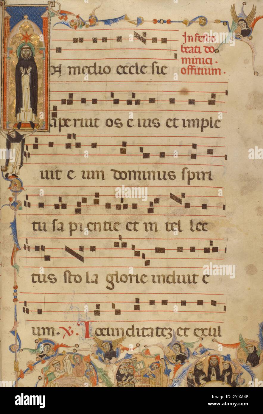 Initial I: Saint Dominic Enshrined; Gradual - History of the Dominican ...