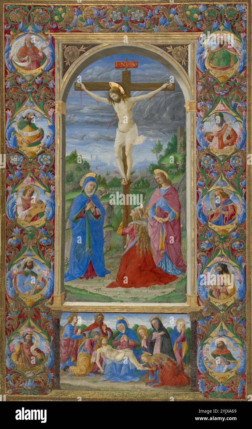 Leaf from the Missal of Innocent VIII, 1484-1492. Additional Info:This ...