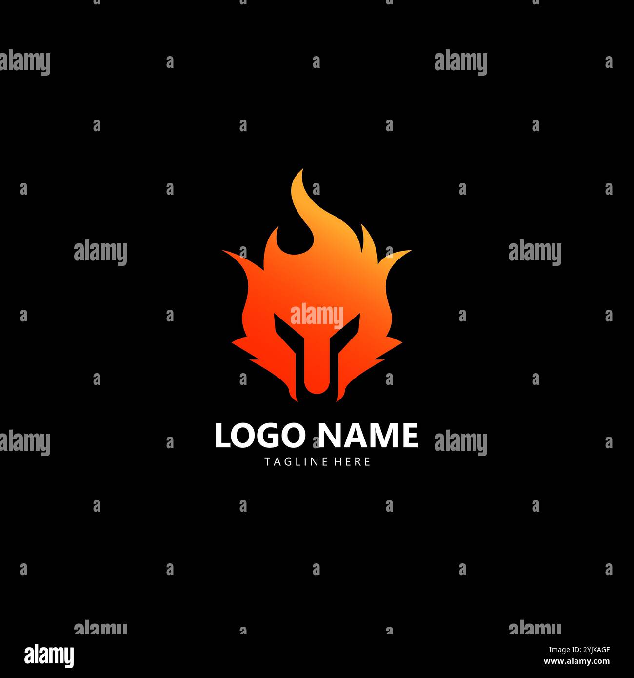 fire fox logo design vector Stock Vector Image & Art - Alamy