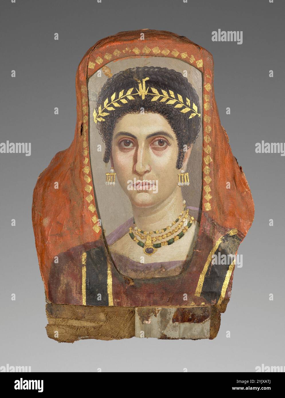 Egyptian wax portraits hi-res stock photography and images - Alamy