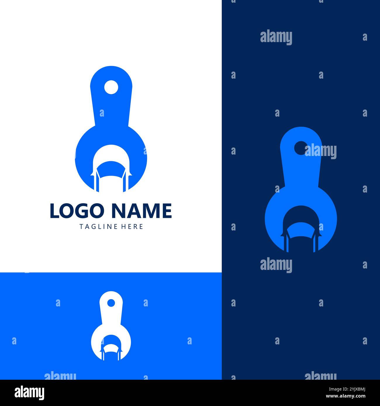 Retro garage equipment Stock Vector Images - Alamy