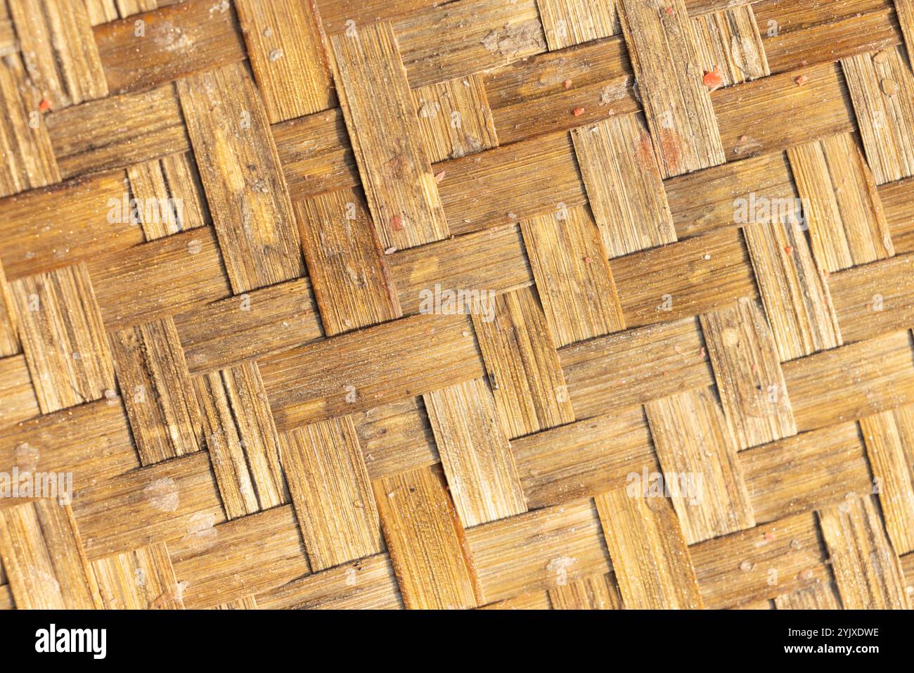 Traditional handcraft woven bamboo texture Stock Photo - Alamy