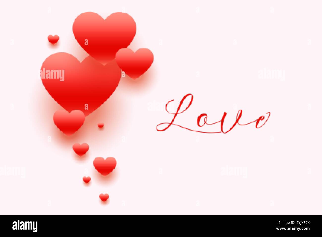 Love text design hi-res stock photography and images - Alamy
