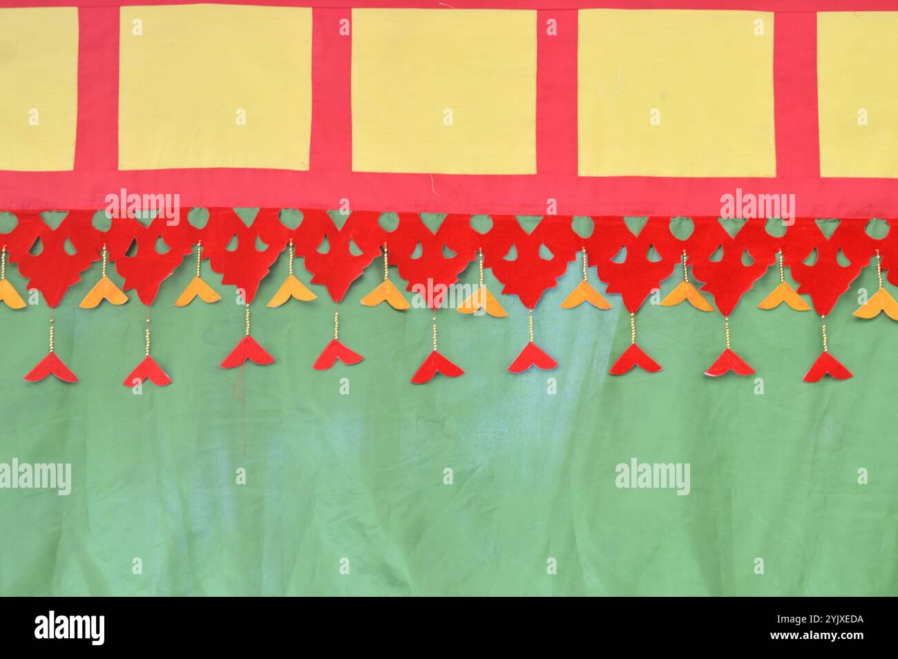 Traditional wedding decorations Tidung native tribes of Borneo Stock ...