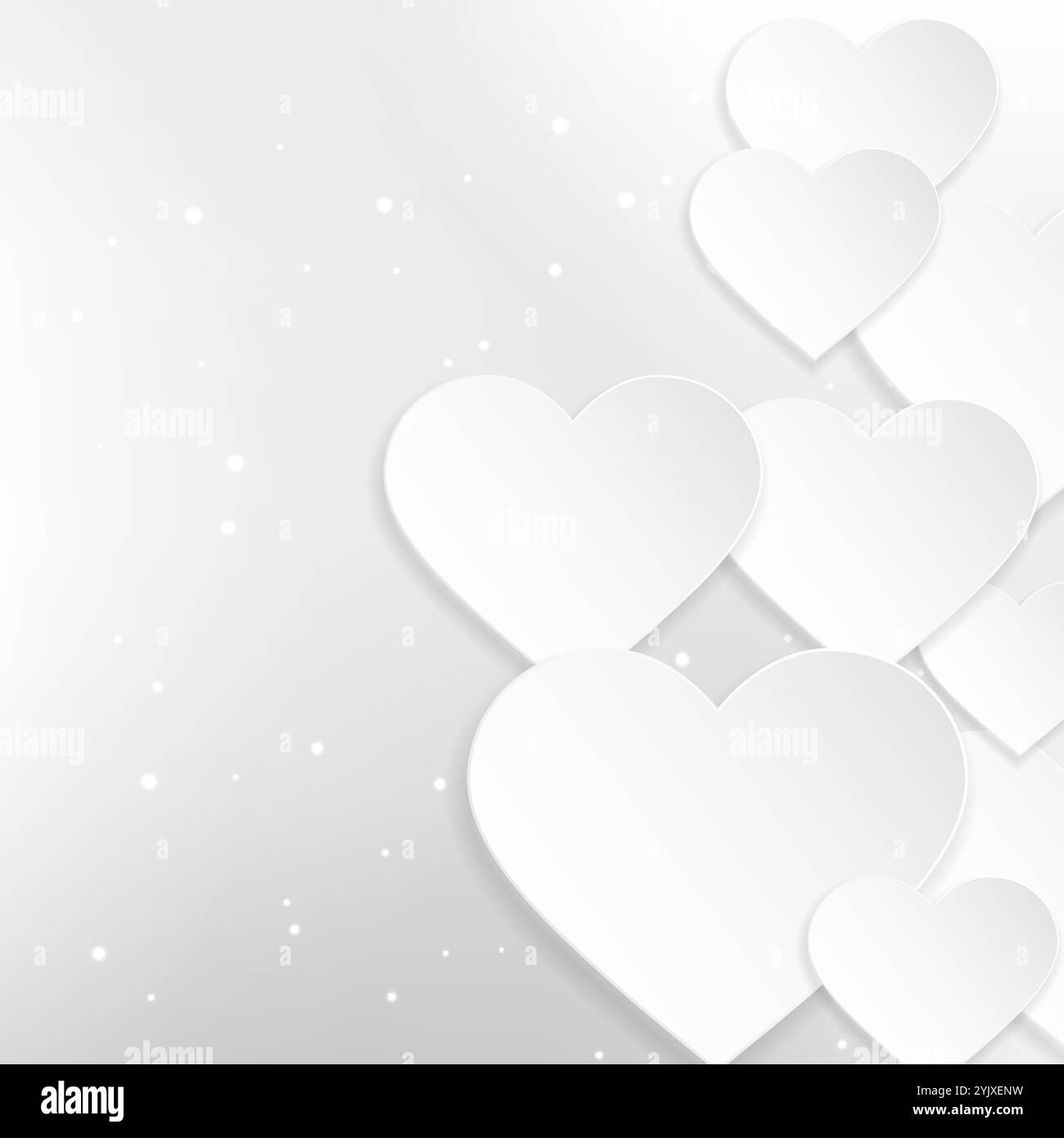 Beautiful flowers gift greeting Black and White Stock Photos & Images ...