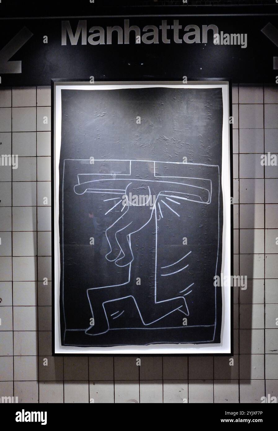 Keith haring untitled 1981 hi-res stock photography and images - Alamy