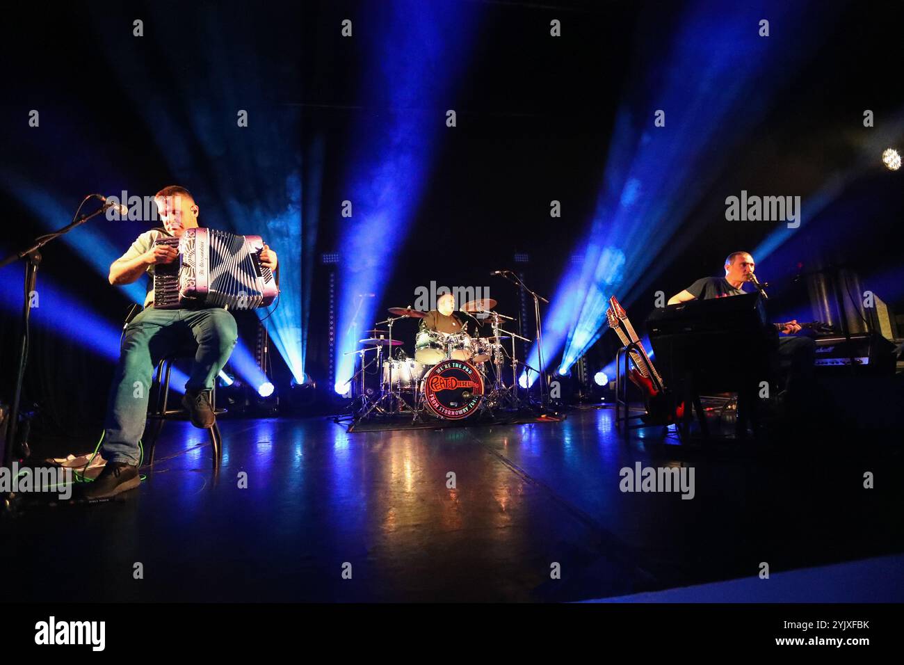 Alloa, Scotland, United Kingdom, 15th Nov 2024 - The band, Peat and ...