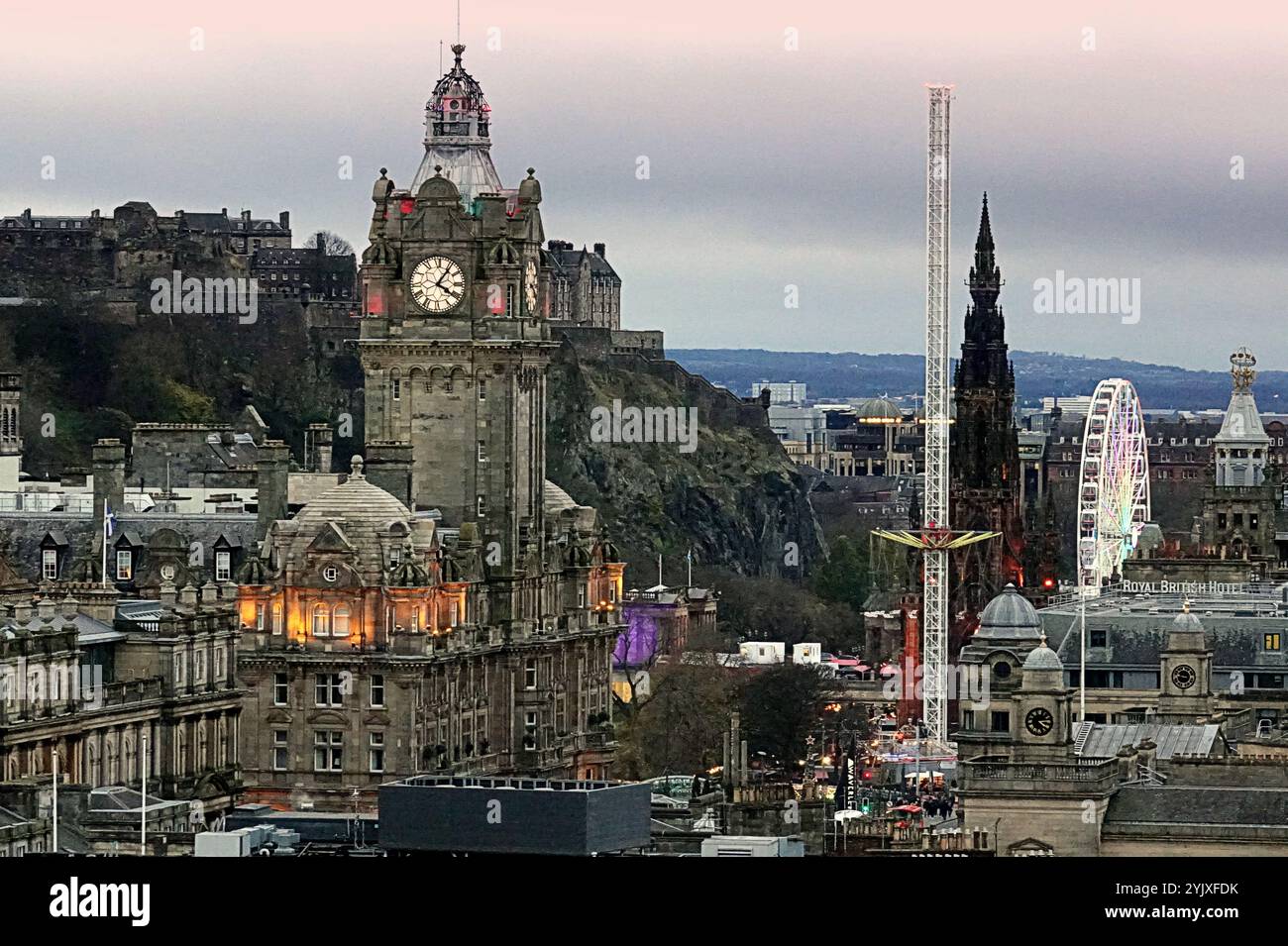 Edinburgh, Scotland, UK. 14th November, 2024. UK Weather: Autumn ...