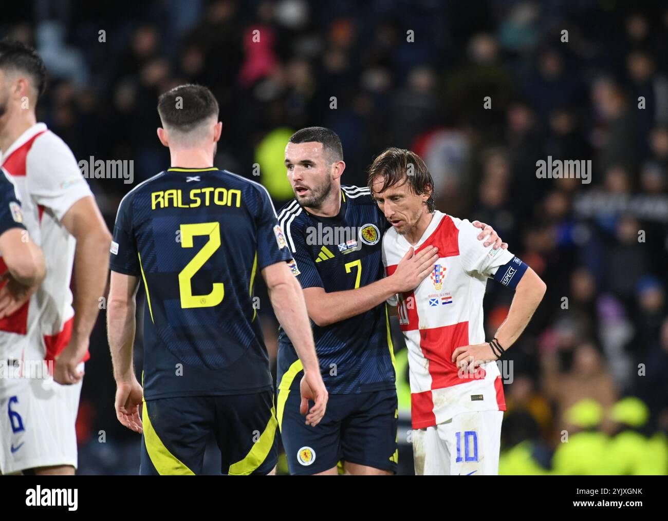 Luka modric croatia goal scotland hi-res stock photography and images ...