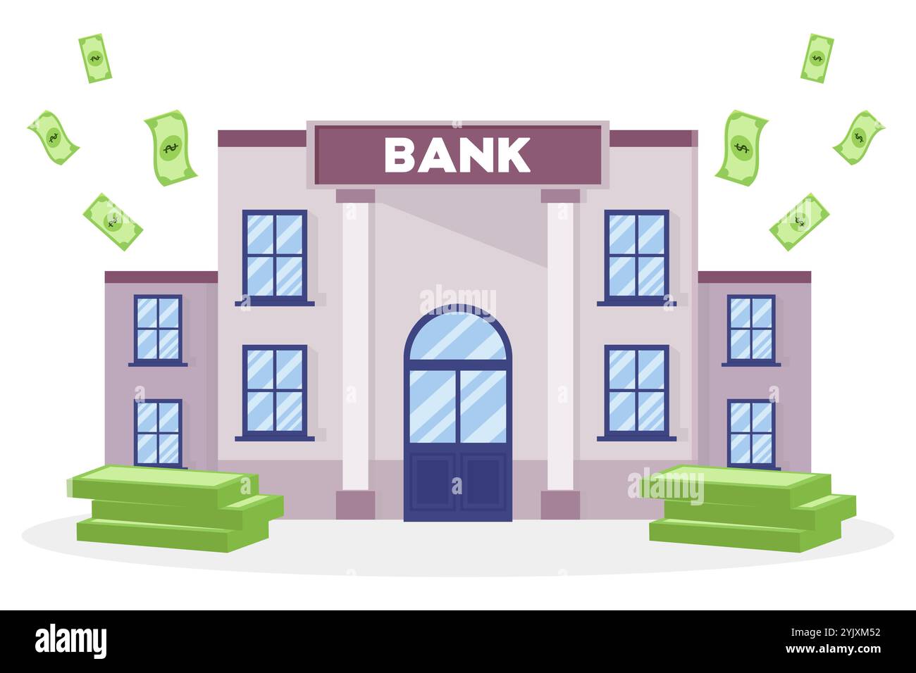 Colours facades Stock Vector Images - Alamy