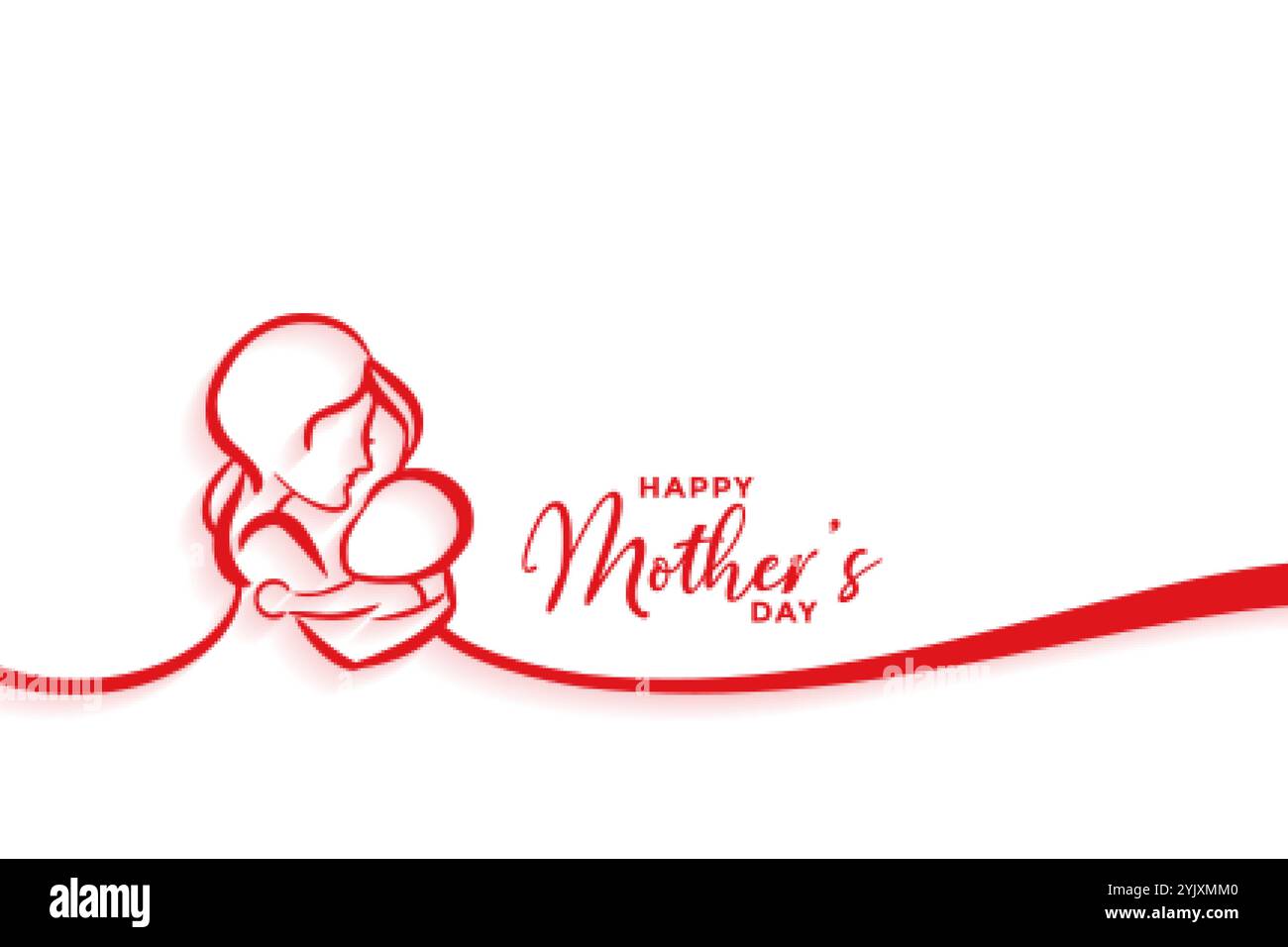 Happy mother day super Cut Out Stock Images & Pictures - Alamy