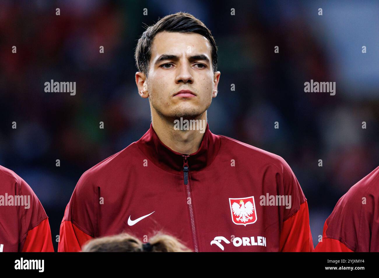 Porto, Portugal. 15th Nov, 2024. Jakub Kiwior (Poland) seen in action ...