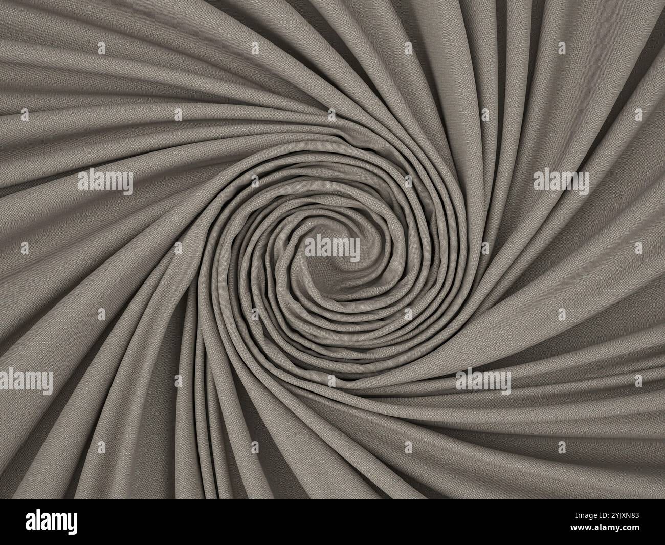 Background formed by twisted fabric. 3d illustration Stock Photo - Alamy