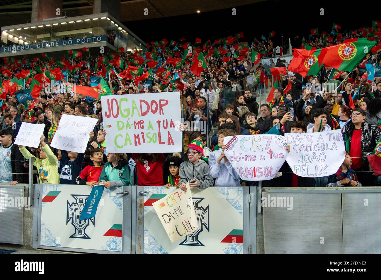 The Portuguese fans after the UEFA Nations League, League A, Group A1 ...