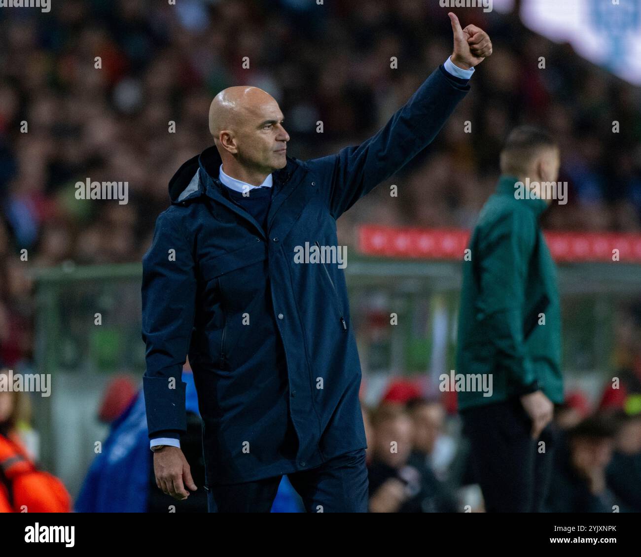 Portuguese Coach Roberto Martinez during the UEFA Nations League ...