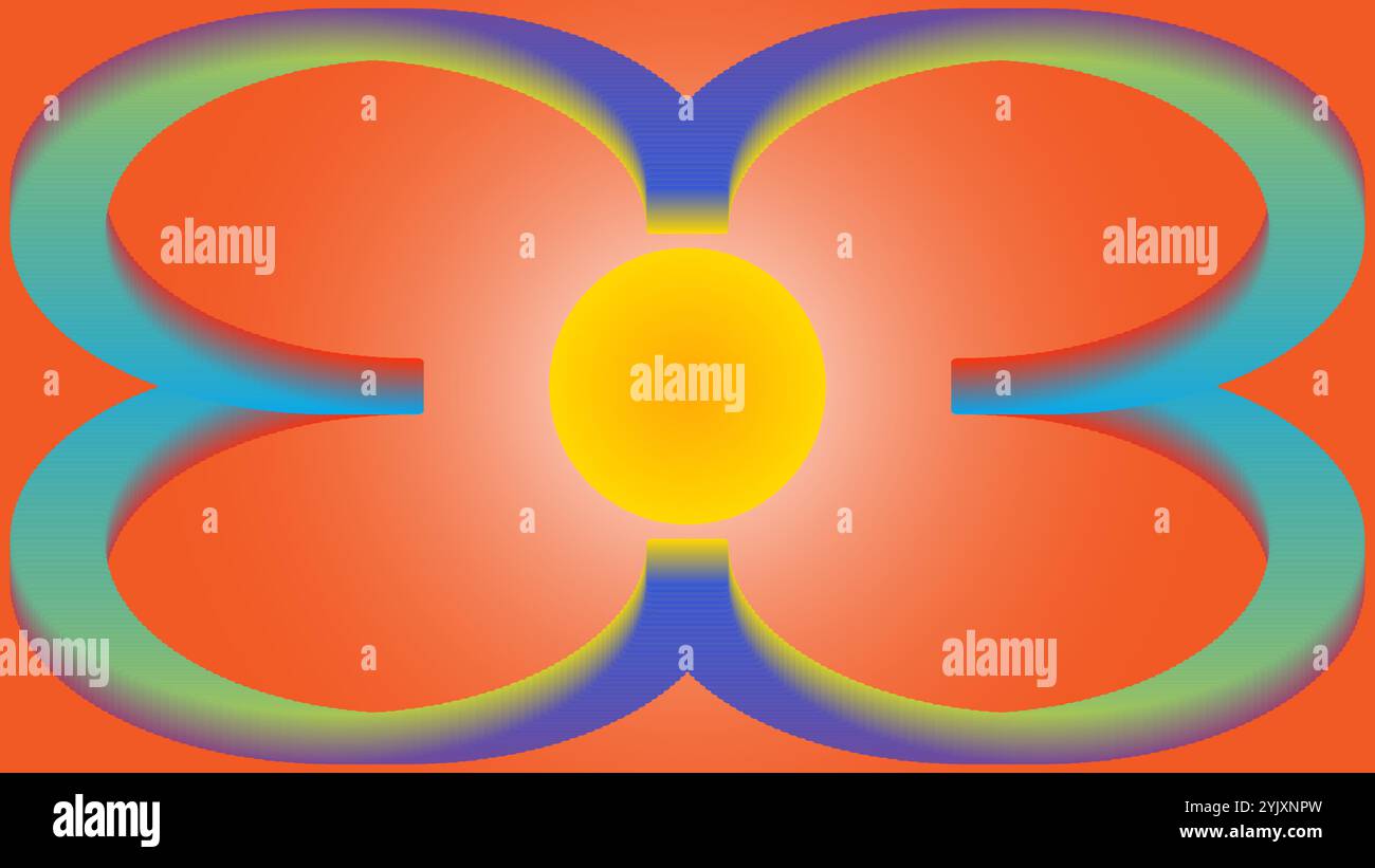 Abstract circle artwork Stock Vector Images - Alamy