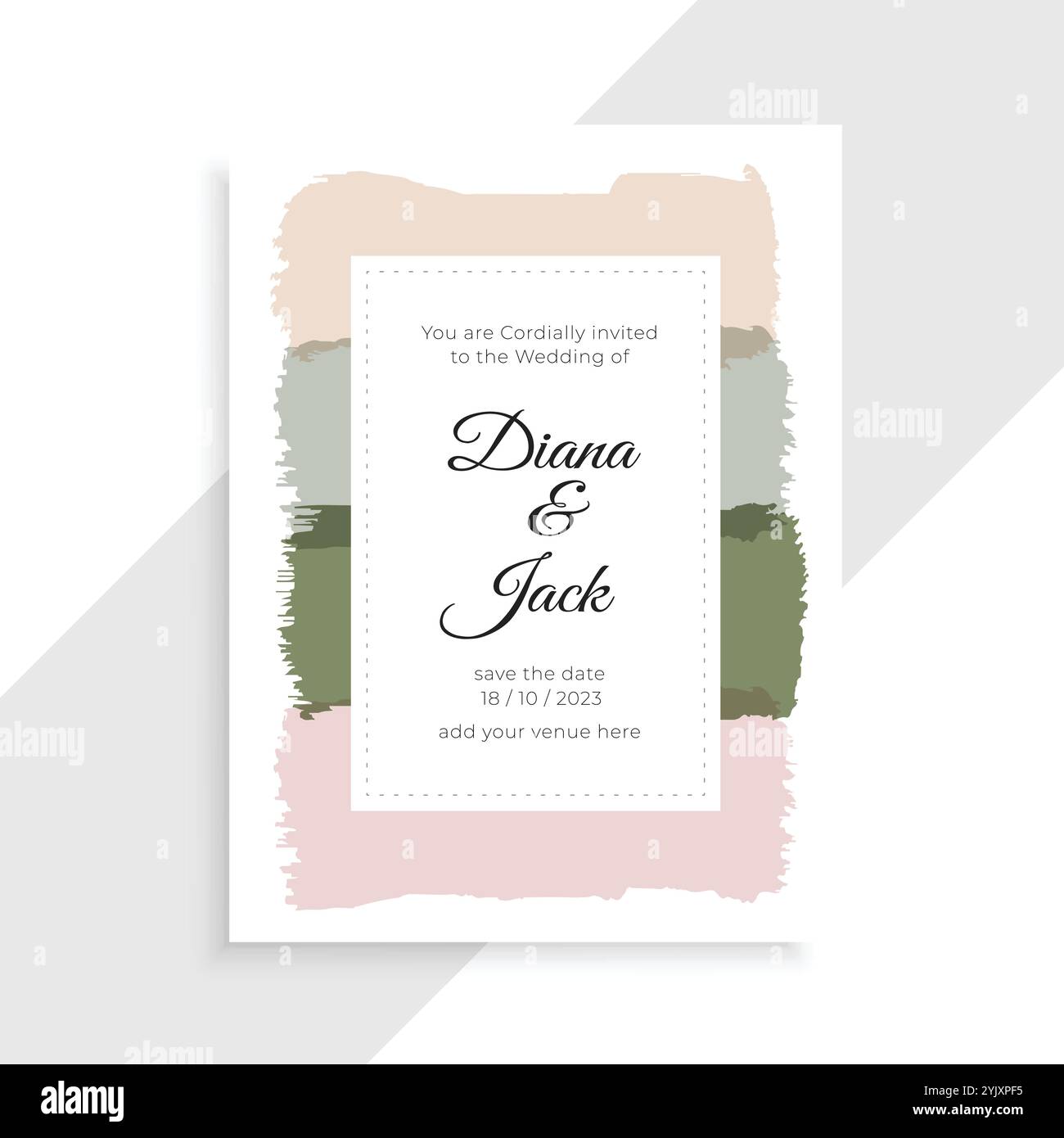 Card design pastel wax Stock Vector Images - Alamy